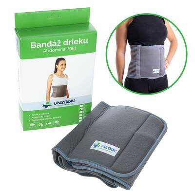 Bandáž drieku a brušného svalstva | Unizdrav