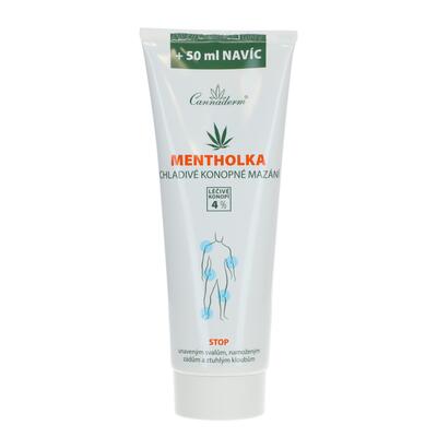 Cannaderm Mentholka chladivé konopné mazanie, 250 ml | Unizdrav